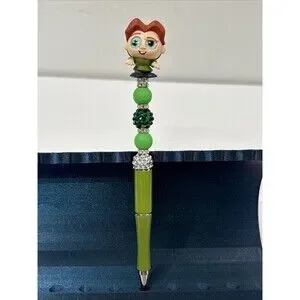 Unbranded | Office | Disney Doorable Beaded Green Writing Pen The ...